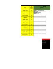 Strategic Graduation Plan Excel Template With Course Schedule Course Hero