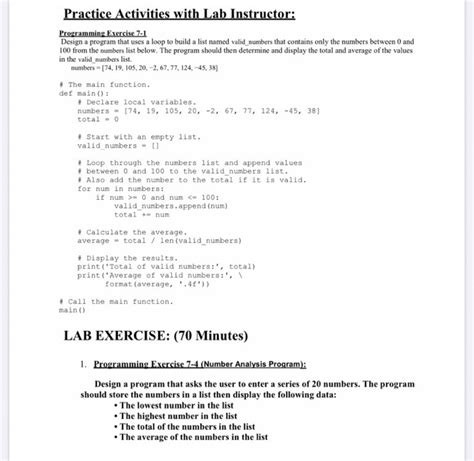 Solved Objective The Purpose Of This Lab Is To Familiarize
