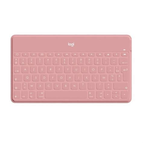 Клавиатура Azerty Френска Logitech розова Emag Bg