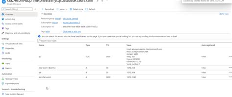 Unable To Ping Fqdn Of Mysql Service From Server On Different Subnets But Same Vnet Microsoft Qanda