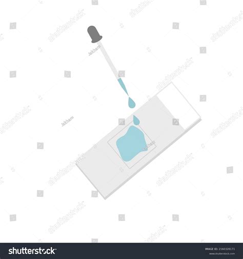 Solution Sample Chemical Diluent Buffer Biology Stock Vector Royalty Free