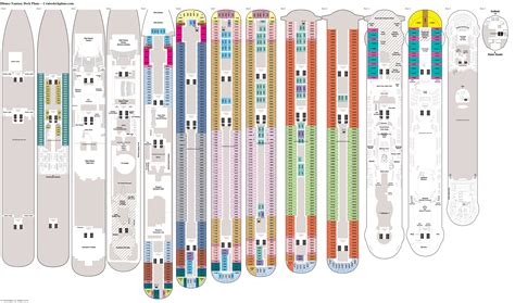 Disney Fantasy Cruise Deck Plan
