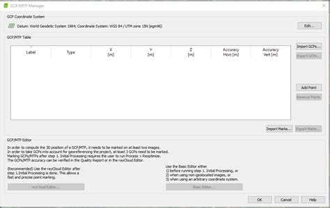 Uas Processing Pix4d Imagery With Gcps