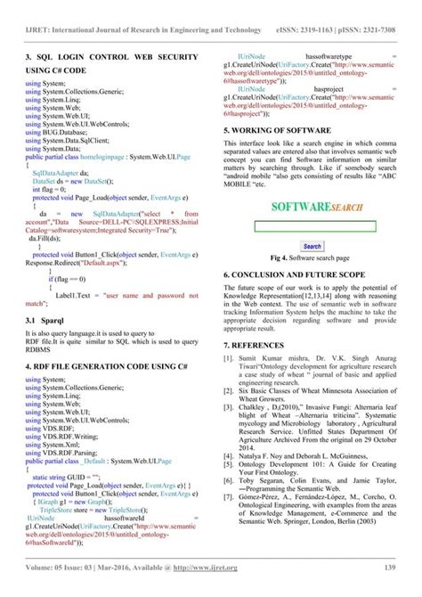 Ontology Development For Software Tracking Information System Pdf