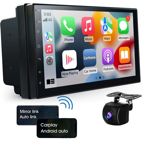 Wireless Carplay Head Unit Double Din Car Stereo Android Auto Desertcart Singapore