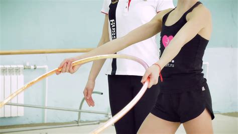 ОФП и СФП с обручем в художественной гимнастике Youtube