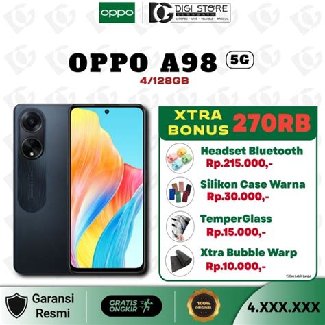 Jual Oppo A G Gb A Gb Garansi Resmi Oppo Indonesia Termurah W Supervooc