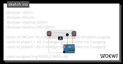 Pong Wokwi Esp32 Stm32 Arduino Simulator