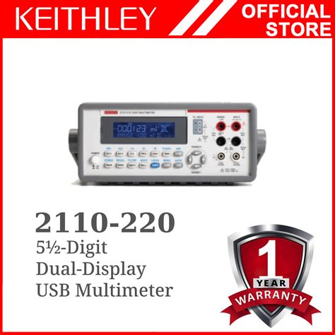 Prebook Keithley 2110 220 5½ Digit Dual Display Usb Multimeter Lazada