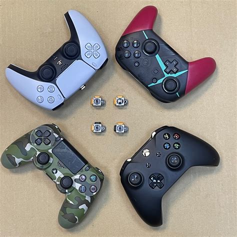 新金手指帝國電玩 PS5 PS4 SWITCH XBOXS 控制器 類比 霍爾磁電感應器 電位器 保養 更換 蝦皮購物