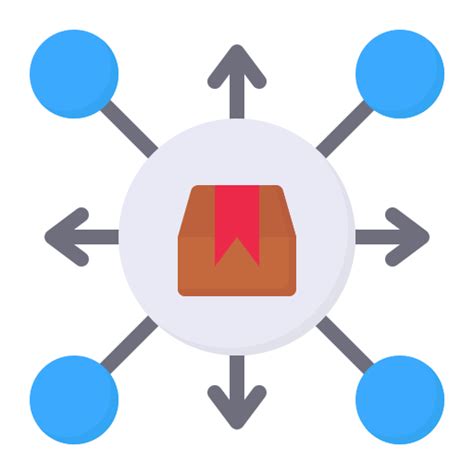 Distribution Generic Flat Icon