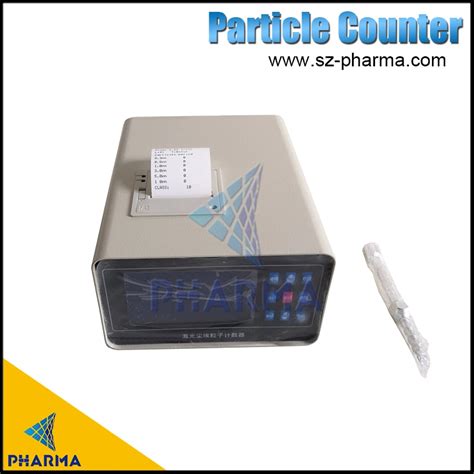 Laser Dust Particle Counter Model Large Screen Particle Counter For Cleanroom Electronic Laser