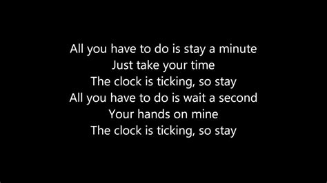 Stay Lyrics