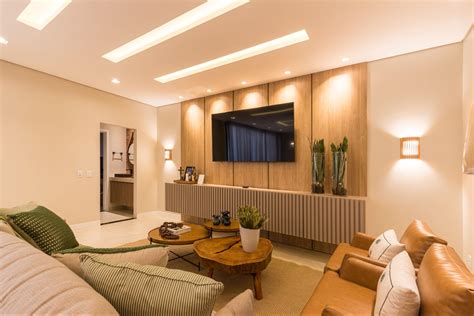 Iluminação Em Sala De Tv Como Escolher A Melhor Luminária