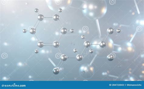 Hippuric Acid Molecular Structure 3d Model Molecule Carboxylic Acid