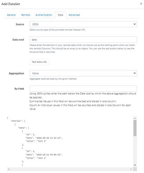 Creating A Remote Dataset Guides Xibo Community