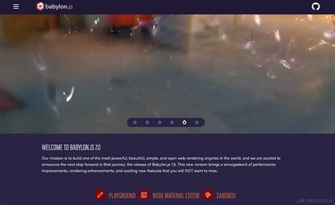 三维可视化开发，推荐这 5 大 Web3d 渲染引擎！！！1 Three Js Three Js 是一款基于 Webg 掘金