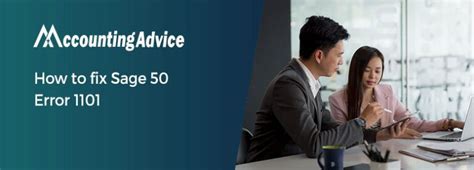 Fixed Sage Error Accounting Advice