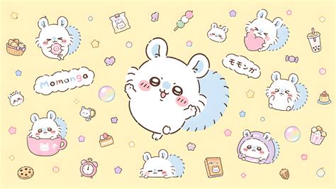 Momonga Character Desktop Pc Laptop Wallpaper Chiikawa Wallpaper