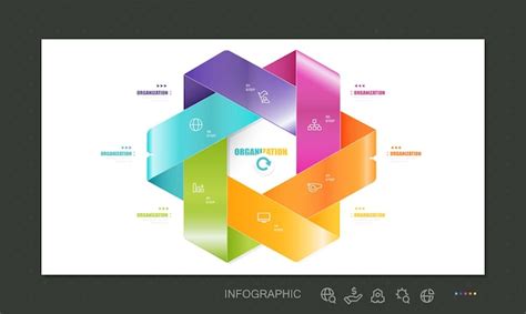 Premium Vector Hexagon Infographics 6 Options Banner Vector Illustration Can Be Used For