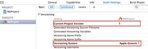 Xcode8 How To Set CURRENT PROJECT VERSION In Xcode 8 Stack Overflow