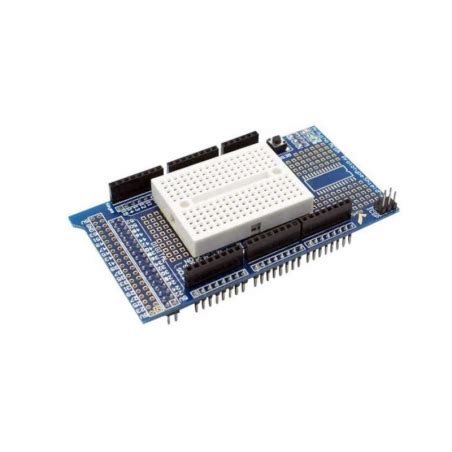 ProtoShield Arduino MEGA With Mini Breadboard