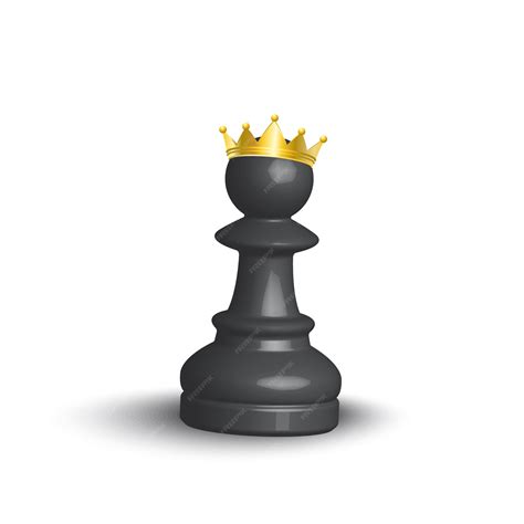 Premium Vector Pawn Crown For Concept Design Chess Pawn In The Crown Premium Vector Pawn Crown For Concept Design Chess Pawn In The Crown