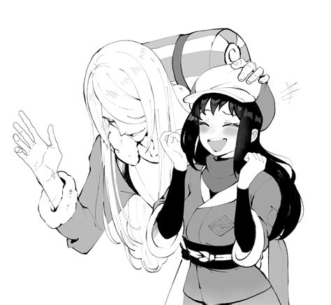 Akari And Volo Pokemon And More Drawn By Nyantcha Danbooru