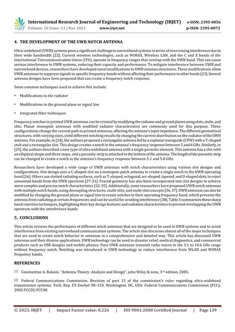 Recent Advances In Ultra Wideband Antenna Design A Review Pdf