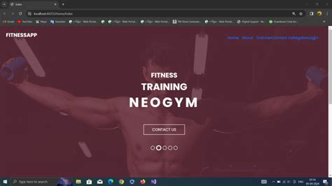 Online Fitness Web App Project In C Net With Source Code And Report Download Kashipara