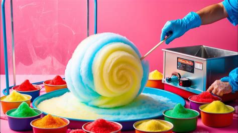 How Is Cotton Candy Made Inside The Factory Youtube