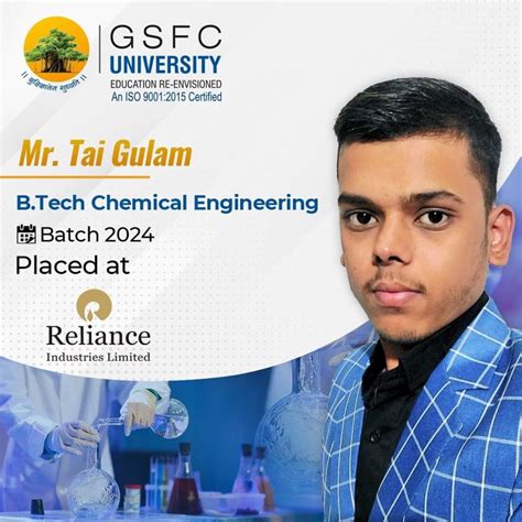 Gsfc University On Linkedin Proudmoment Campusplacementsuccess