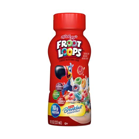 Kelloggs Froot Loops Flavored Drink 237ml Candy Crew
