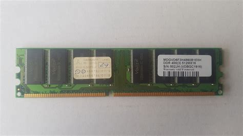 Memory Ram Vdata Ddr400 3 512mx16 Ebay