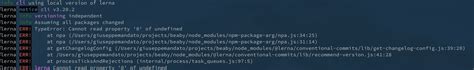 Lerna Version Unable To Configure Changelog Preset Issue 2604