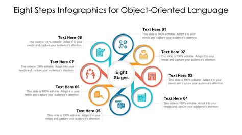 Eight Steps Infographics For Object Oriented Language Ppt Powerpoint Presentation Gallery