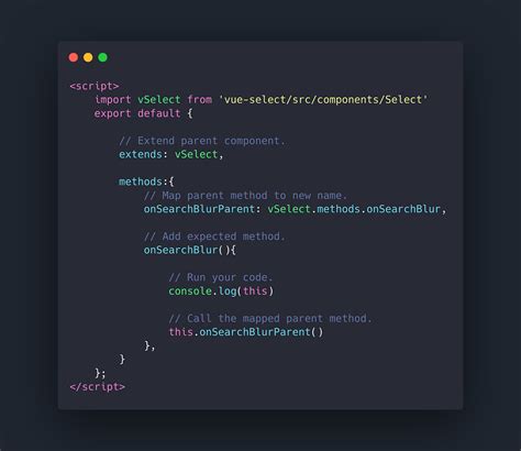 Vue Override Vendor Methods Add Custom Logic To Vendor Components By Daniel Alvidrez Medium