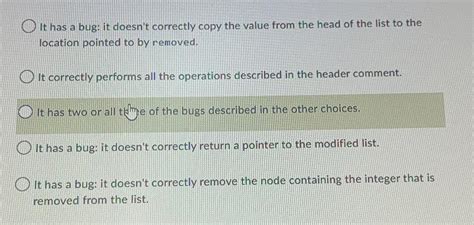 Solved The Nodes In A Linked List Are Instances Of Type