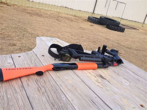 Police Demonstrate Less Lethal Tactics