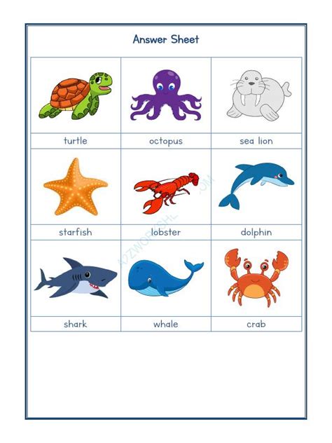 A2zworksheetsworksheet Of Class I Animals Kingdom 09 Animals Science