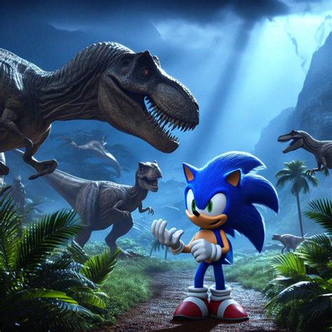 Sonic Jurassic Park Ai Generated By Joshuaecw21985 On Deviantart