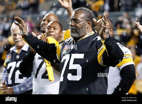 Former Pittsburgh Steelers Defensive Lineman Hall Of Famer Joe Greene
