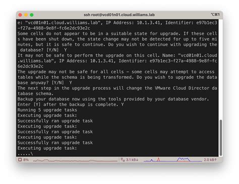 Upgrading Cloud Director 1041 To 105