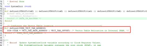 Stm32f103c8t6 Hal库更改中断向量表（app部分） 这一切足够了 博客园