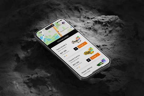 Ride Share App Ui Design Behance