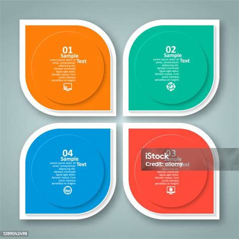 추상 3d 용지 인포그래픽 비즈니스 템플릿 벡터 일러스트레이션 3차원 형태에 대한 스톡 벡터 아트 및 기타 이미지 3차원 형태 거래자 꽃잎 Istock