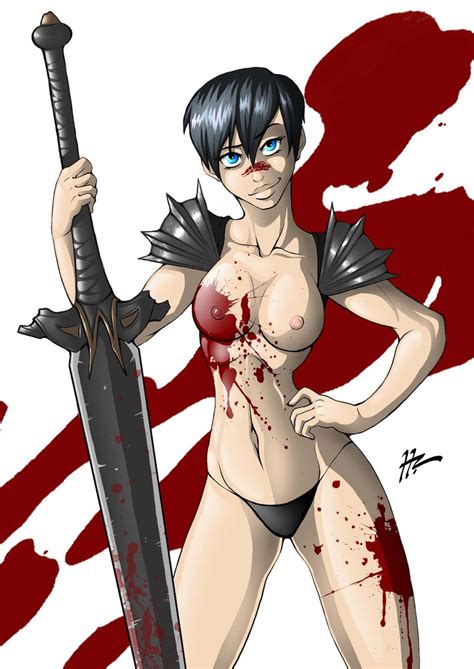 Rule 34 Blunt Katana Dragon Age Dragon Age 2 Female Female