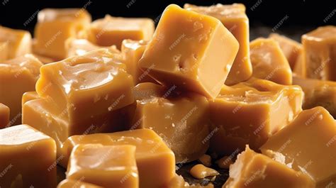 Premium Ai Image Butterscotch Candy