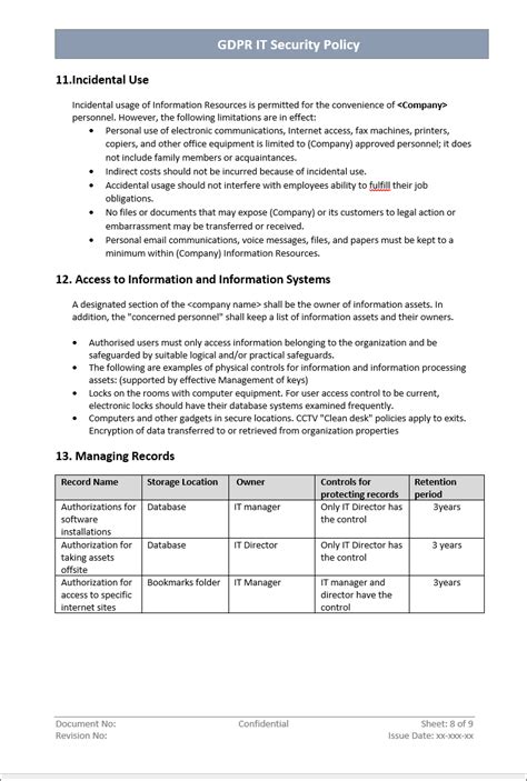 Gdpr Implementation Toolkit Techno Pm Project Management Templates Download