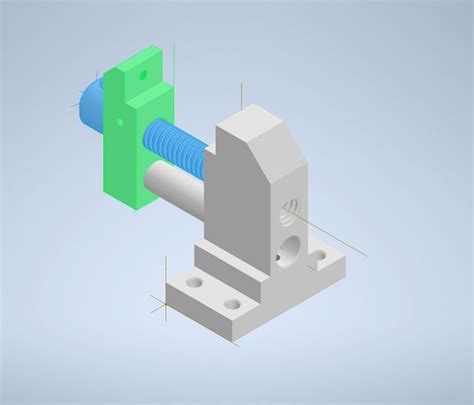 Vice In Autodesk Inventor Trying To Figure Out How To Make The Moveable Jaw Open And Close When